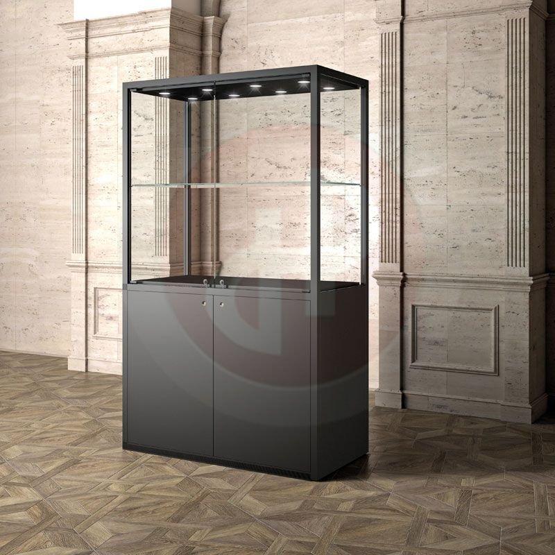 FOCUS DISPLAY COUNTER WITH LIGHT 120cm WIDE - Glass Display Cabinets ...